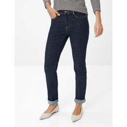 Brax Damen Five-Pocket-Hose Style CAROLA CLEAN DARK BLUE, denim dunkelblau, Gr. 36