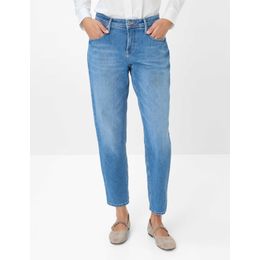 Brax Damen Five-Pocket-Hose Style MILEY S USED LIGHT BLUE, denim hellblau, Gr. 34
