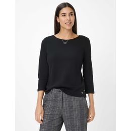 Brax Damen Shirt Style CIRA M black, schwarz, Gr. 34