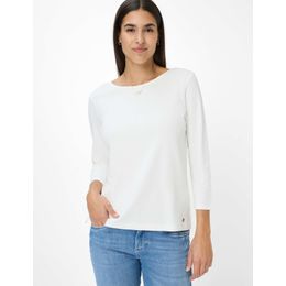 Brax Damen Shirt Style CIRA M offwhite, cremewei&szlig;, Gr. 38