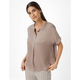 Brax Damen Shirt Style CLAIRE S taupe, hellbraun, Gr. 38