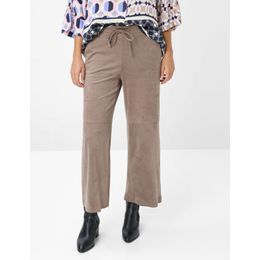 Brax Damen Culotte Style MAINE S TAUPE, hellbraun, Gr. 34