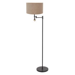 Steinhauer Stang Stehleuchte LED Schwarz, 2-flammig