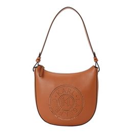 K by KARL LAGERFELD Karl Lagerfeld Schultertasche 'K/Circle Moon' Damen Gr&ouml;&szlig;e One Size cognac / schwarz