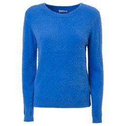 Influencer Pullover Damen Gr&ouml;&szlig;e M blau