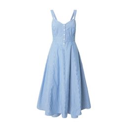Levi's Levi's Kleid 'Ravina Midi Dress' Damen Gr&ouml;&szlig;e 38 hellblau / wei&szlig; Winterkleid