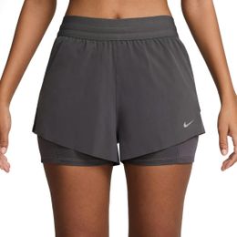 Nike Swift Dri-FIT Mid-Rise 2-in-1 Shorts Damen