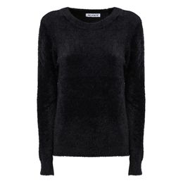 Influencer Pullover Damen Gr&ouml;&szlig;e S schwarz