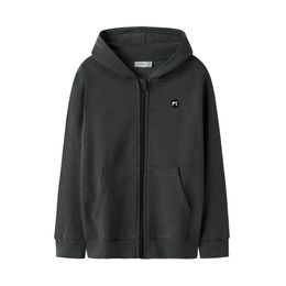 name it Sweatjacke 'NKMVIMO' Jungen Gr&ouml;&szlig;e 158/164 anthrazit