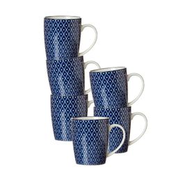 Ritzenhoff & Breker Ritzenhoff & Breker Henkelbecher Royal Reiko 350 ml 6er Set