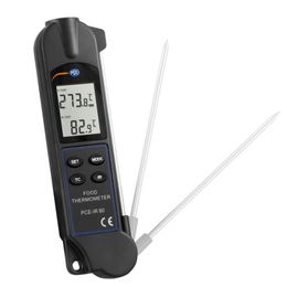 PCE Infrarotthermometer PCE-IR 80 Einstechthermometer Lebensmittelthermometer zwei Messarten bis 330&deg;C