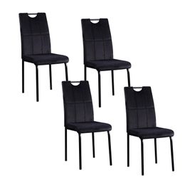 HTI-Living Stuhl Denton Velvet Schwarz