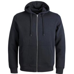 Jack & Jones Gro&szlig;e Gr&ouml;&szlig;en Jack&Jones Kapuzenjacke aus Baumwollmischung Farbe schwarz Gr&ouml;&szlig;e: 6XL