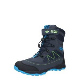 Lico Stiefel 'Sundsvall' Jungen Gr&ouml;&szlig;e 37 marine / aqua / limone