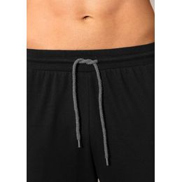 Bench. Loungewear Herren Sweathose, schwarz, Gr&ouml;&szlig;e 52/54