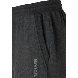 Bench. Loungewear Herren Sweathose, anthrazit-meliert, Gr&ouml;&szlig;e 48/50