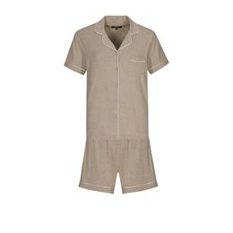 Loungeable Short Pajama Set female Beige size XL