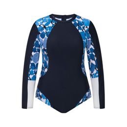 Ulla Popken Swimsuit female Blue size 50