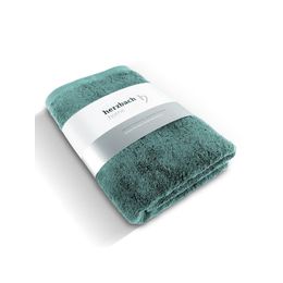 Herzbach Home Towel male Green size 100x150 cm