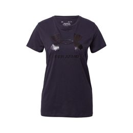 Under Armour Sportshirt Damen Größe S nachtblau / schwarz