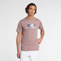 New Balance Performance Shirt male Beige size XXL