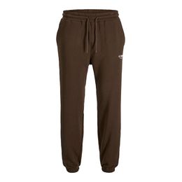 Jack & Jones JACK & JONES Hose 'JPSTKANE SOHO' Herren Größe 33 braun / weiß