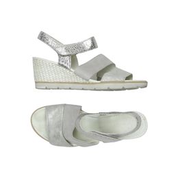 Gabor Sandalen Damen Größe 38 Second Hand silber