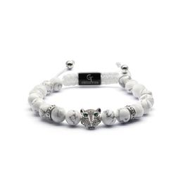 Gt Collection Bracelet 'LEOPARD' male White size 20 cm