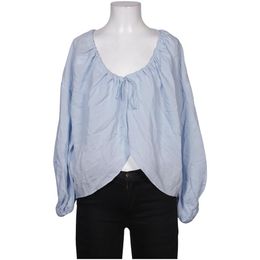 Massimo Dutti Bluse Damen Größe XS Second Hand hellblau