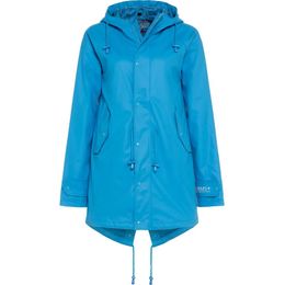 BMS Raincoat 'HafenCity' female Blue size XXL