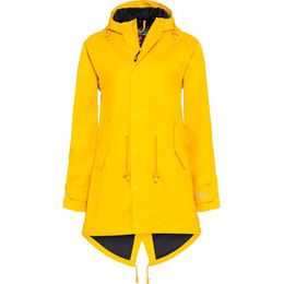 BMS Raincoat 'HafenCity' female Yellow size XS