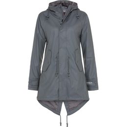 BMS Raincoat 'HafenCity' female Grey size 4XL