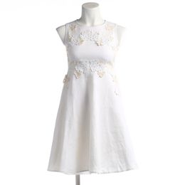 Dolce & Gabbana DOLCE & GABBANA Kleid Damen Größe XS Second Hand weiß