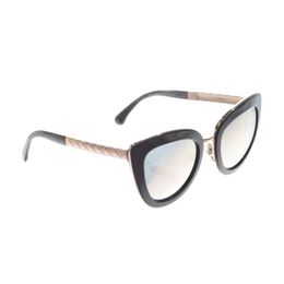 Chanel Sonnenbrille Damen Größe One Size Second Hand schwarz