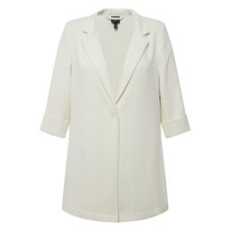Ulla Popken Blazer Damen Gr&ouml;&szlig;e 46/48 wei&szlig;