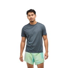 Hoka One One Hoka Run Tech Short Sleeve Bekleidung Herren blau
