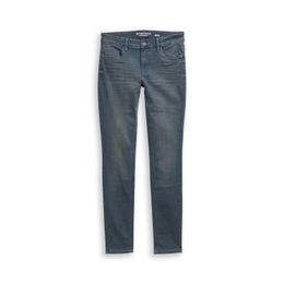 Tom Tailor Damen TTLENE SLIM Jeans, blau, Uni, Gr. 27/30
