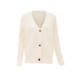 Celocia Knit Cardigan female White size XS/S