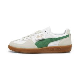 Puma Sneaker 'Palermo' Herren Größe 48 beige / grün / weiß