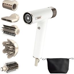 SHARK Multihaarstyler "SpeedStyle HD352EU", weiß, B:16,5cm H:20,09cm T:5,1cm, Multihaarstyler, 5 Aufsätze zum Glätten, Wellen und Stylen