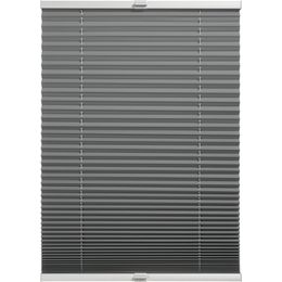 Sch&ouml;ner Wohnen Kollektion Plissee, B:60cm H:130cm, grau, SCH&Ouml;NER WOHNEN-KOLLEKTION, Obermaterial: 100% Polyester, Badezimmer, Plissees, "Thermo Plissee Ella", verschraubt,