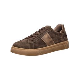 Nero Giardini Herren Sneaker "Nero Giardini Sneaker Veloursleder", Gr. 44, braun, Veloursleder, Schuhe