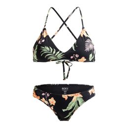 Roxy Damen Badeanzug "Pt Beach Classics", schwarz, Gr. L, Recycling-Polyester, Badeanz&uuml;ge