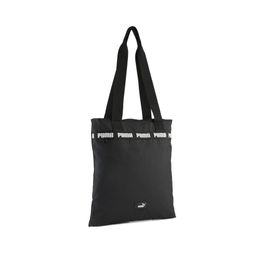 Puma Kinder Tragetasche "Phase Tape 9 l Tote-Bag Jugendliche und Erwachsene", schwarz, Polyester, Taschen