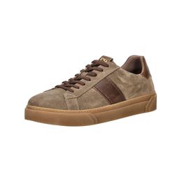 Nero Giardini Herren Sneaker "Nero Giardini Sneaker Veloursleder", Gr. 42, braun, Veloursleder, Schuhe
