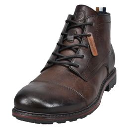 Bugatti Herren Schn&uuml;rboots, Gr. 44, braun, Lederimitat, Schuhe, Stiefelette, Winterboots, Desertboots mit kerniger Laufsohle