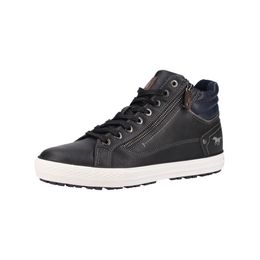 Mustang Shoes Herren Sneaker "Mustang Shoes Sneaker Lederimitat", Gr. 43, grau, Lederimitat, Schuhe