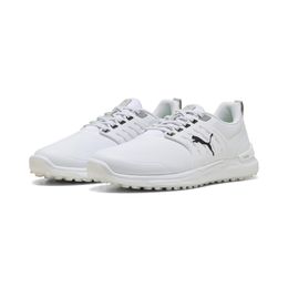 Puma Herren Golfschuh "IGNITE Elevate 2 Golfschuhe Herren", Gr. 48,5, schwarz-wei&szlig;, Obermaterial: Synthetik, Textil; Futter: Textil; Innensohle: