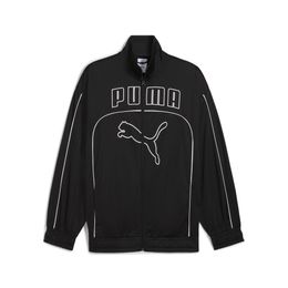 Puma Herren Sweatjacke "FUTURE.Puma.ARCHIVE Relaxed Trainingsjacke Erwachsene", schwarz, Gr. XL, Obermaterial: 100% Polyester; Seitentasche &ndash; Oben: