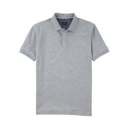 OLYMP Herren Poloshirt "Casual", grau, Gr. XL, Piqué, Obermaterial: 100% Baumwolle, Shirts